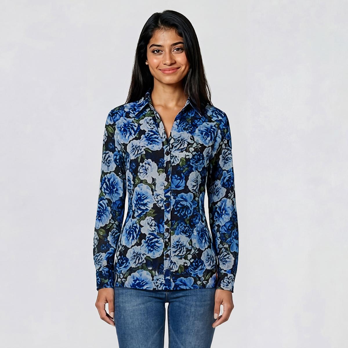 Click here for Juniors A. Byer Floral Blouse prices